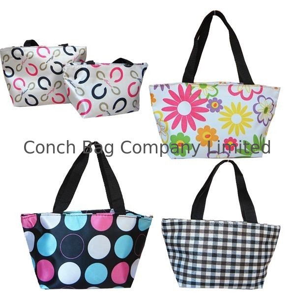 ECO Durable Ladies Tote Bags Fashion Polyester Lunch Bag OEM ODM
