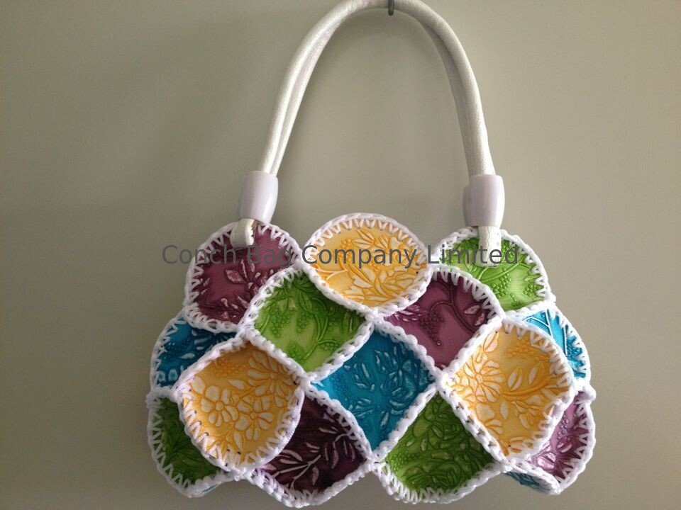 Crochet shoulder bag,purse bag,lady cosmetics bag,hand carry bag