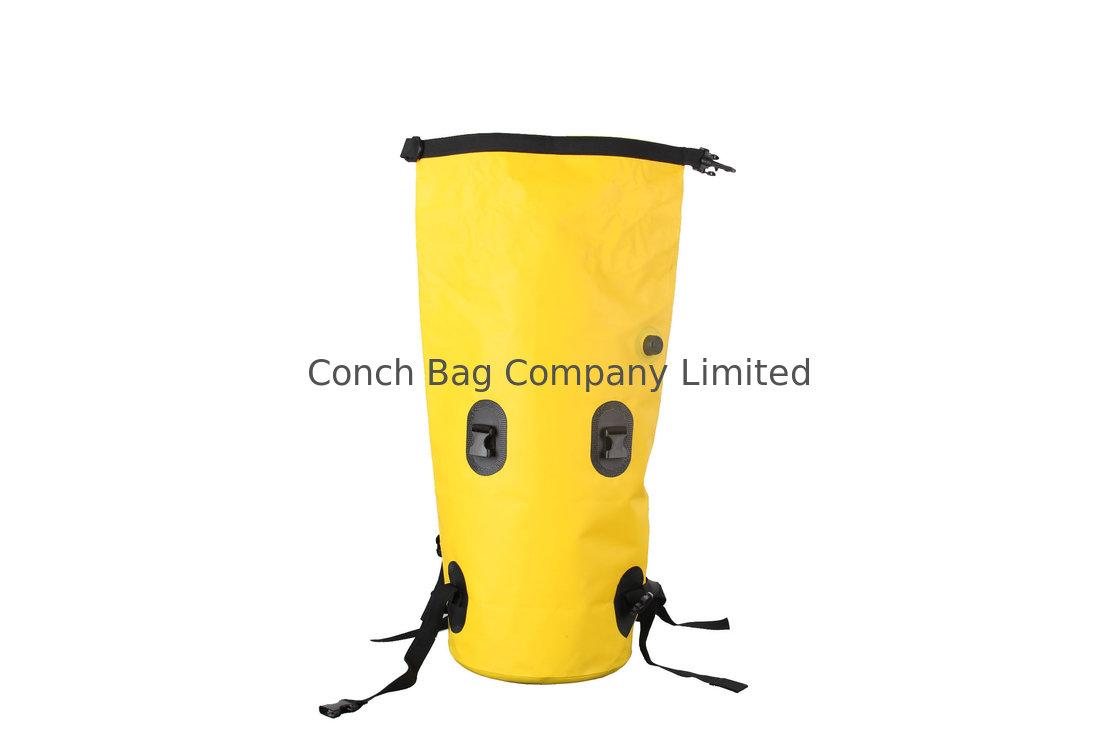 PVC Waterproof Motorcycle Dry Bags Backpack 30L Pack For Boating