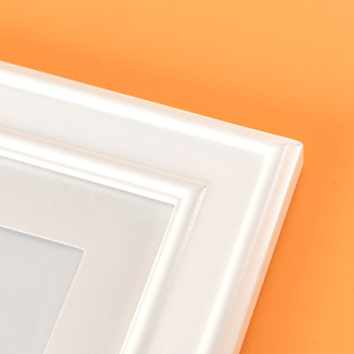 Baby picture frames for DIY handprint and footprint molduras paraone year picture frame