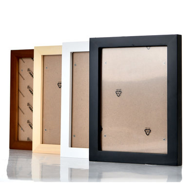Living Room Bedroom Decorative Painting Sofa Background Wall Nordic Style Wooden Picture Photo Frame marcos 3d