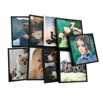 2020 New Product Wholesale Lovely Sticker Square Picture Restickable Photo Frames 8x8