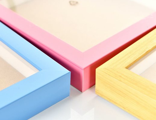 Customized 6/7/8/10/12/16/A3/A4 inch box photo frames, PS material 3D photo frame