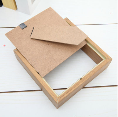 Modern Style Double Sided Glass Photo Frame Flower Plant Portrait Display Frame Holder party photo frame