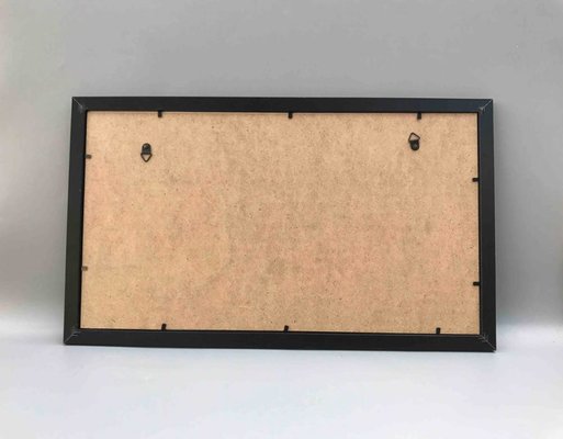 Wooden baby first year photo frame for DIY handprint and footprint molduras para newborn baby photo frame