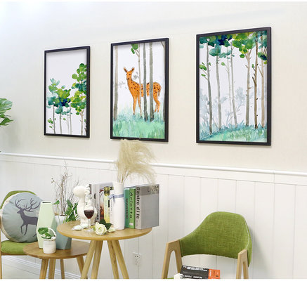 Modern Style Double Sided Glass Photo Frame Flower Plant Portrait Display Frame Holder photo multi photo frames