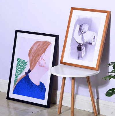 Modern Style Double Sided Glass Photo Frame Flower Plant Portrait Display Frame wall hanging multi photo frames