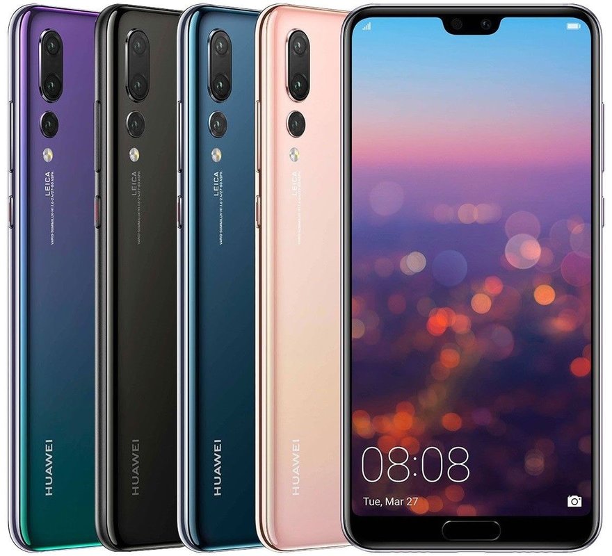 Cheap Huawei P20 Pro 128GB CLT-L29 Dual Sim FACTORY UNLOCKED Black, Blue, Twilight