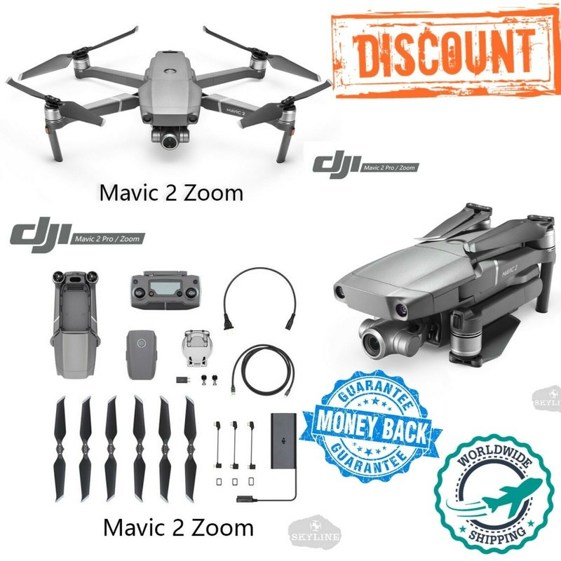 Discount DJI Mavic2 Pro / Mavic 2 Zoom Drone,Hasselblad Camera 20MP 1"CMOS 4K HD Vid