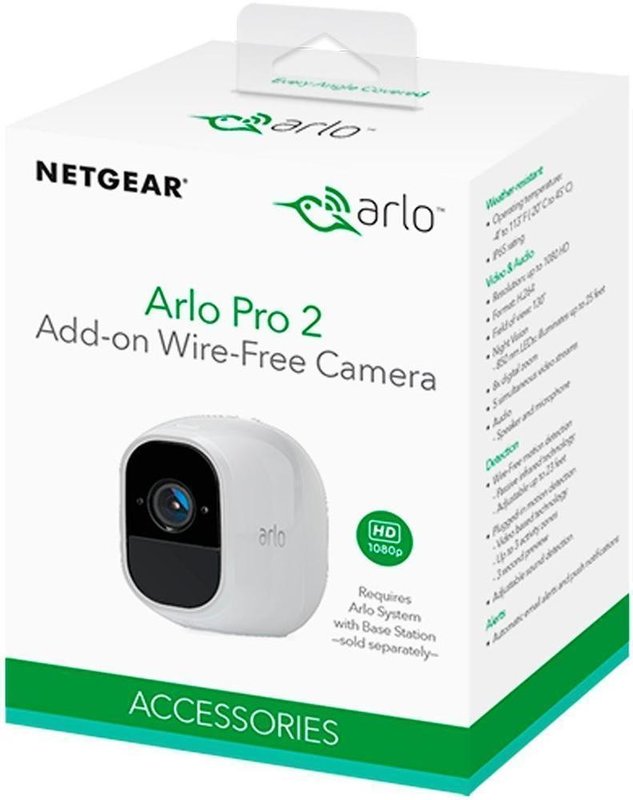 Cheap NETGEAR Arlo - Pro 2 Add-On Security Wireless Camera - Weather Resistant