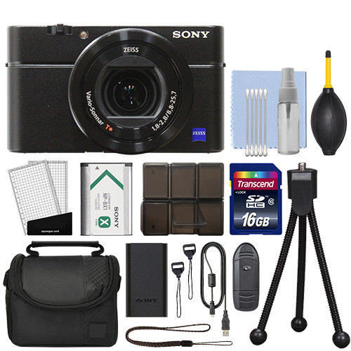 Cheap Sony Cyber-shot DSC-RX100 VA M5A 20.1MP Digital Camera 4K Video Black