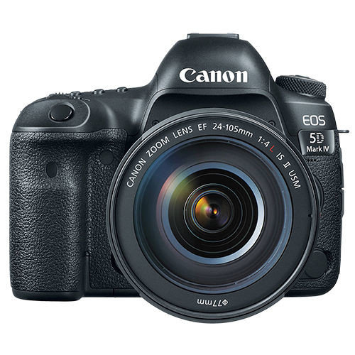 Cheap Canon EOS 5D Mark IV Full Frame Digital SLR Camera with EF 24-105mm II USM Lens