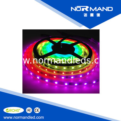 5m/roll DC12V ws2811ic 5050 SMD RGB dream addressable Digital 1 ic control 3 led external ic ws2811 led pixel