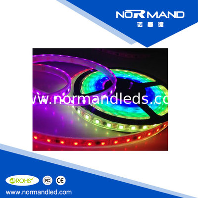 16.5ft DC12V ws2811 2811 ic 5050 SMD rgb strip addressable 30/48/60leds/m led pixels strip external 1 ic control 3 leds