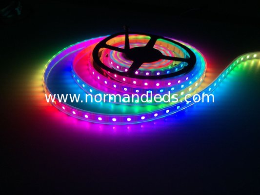 16.4ft 300 LEDs WS2812B Individually Addressable 5050 RGB LED Strip Light LED Pixel Flexible Lamp Tube Waterproof IP67