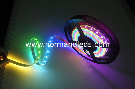 RGB Flexible Individually LED Strip Light WS2813 Non-waterproof IP30 16.4FT 5M 60LEDs 300LEDs
