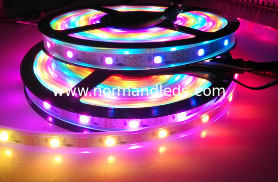 5m WS2811 WS2812b DC5V Pixel RGB led strip, 5meters 150LED 150IC SMD5050, IP67 Waterproof,WS2812 IC