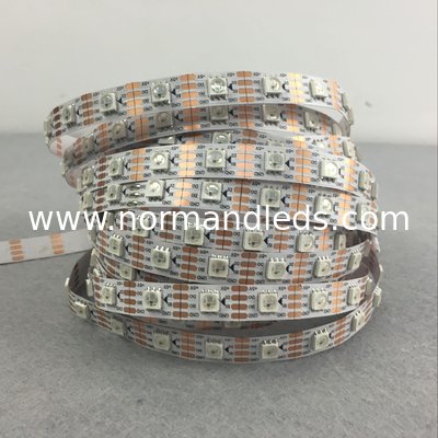 3.2FT 60LED/M 5V WS2813 Dual data New WS2812B 5050 RGB LED Strip SMD IP20 White