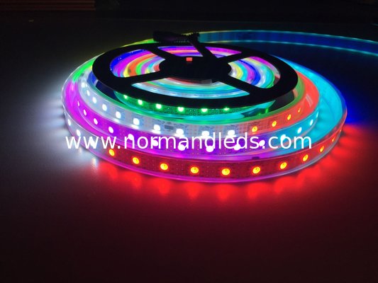 5V WS2813 Dual data New Ver. WS2812B 5050 RGB LED Strip 5M 300SMD IP67 Black PCB