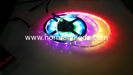 Addressable 5m 30LEDs/m DC5V WS2813 RGB led pixel strip,with 30pixels/M;WHITE PCB