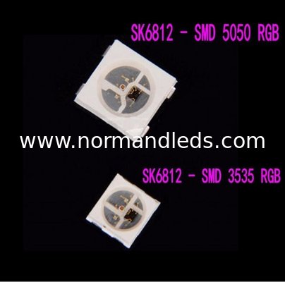 SK6812 (similar with WS2812B) Pixels RGB LED Chip 5050/3535 SMD White/Black Digital Addressable DC 5V