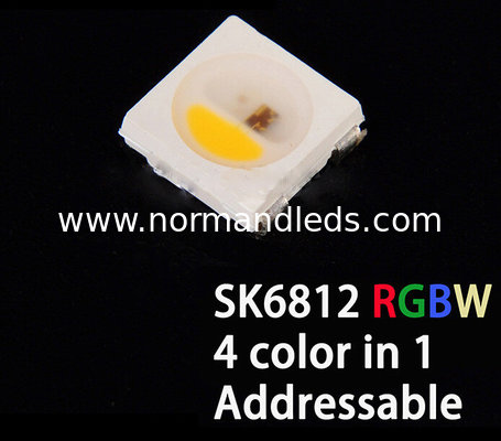 5V LED Chip Pixel SK6812 RGBW (RGB+White/Warm/Nature) SMD 5050 (similar with WS2812B) Individually Addressable Digital