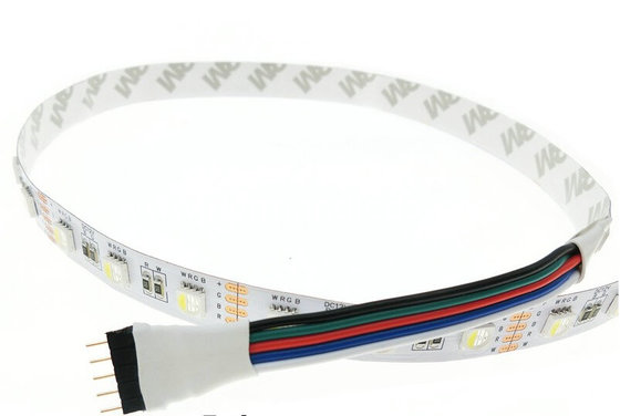 Waterproof IP20/65 LED Strip RGBW /RGBWW, SMD 5050 chip 12V flexible light RGB+White /warm white,4 color in 1 led chip