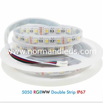High Quality IP20 5050 4IN1 RGBW LED Strip Light SMD 4 color led flexible light RGBWW stripe led RGBNW300leds/5M/Reel