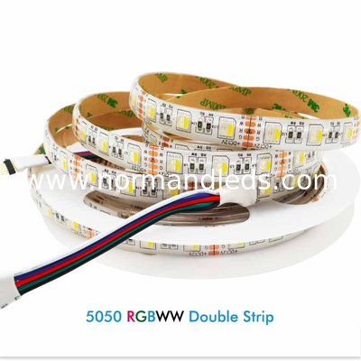 IP65 Silicone Waterproof RGBW 4in1 Led strip 5050 4IN1 RGBW LED Strip Light SMD RGBWW 4 colors led String 5M/reel DC24V