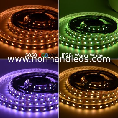 IP65 Silicone Waterproof RGBW 4in1 Led strip 5050 4IN1 RGBW LED Strip Light SMD RGBWW 4 colors led String 5M/reel DC24V