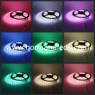 5m 12V/24V 4IN1 4 Colors in 1 LED RGBW RGBWW 5050 SMD RGB+White/Warm White waterproof LED flexible strip