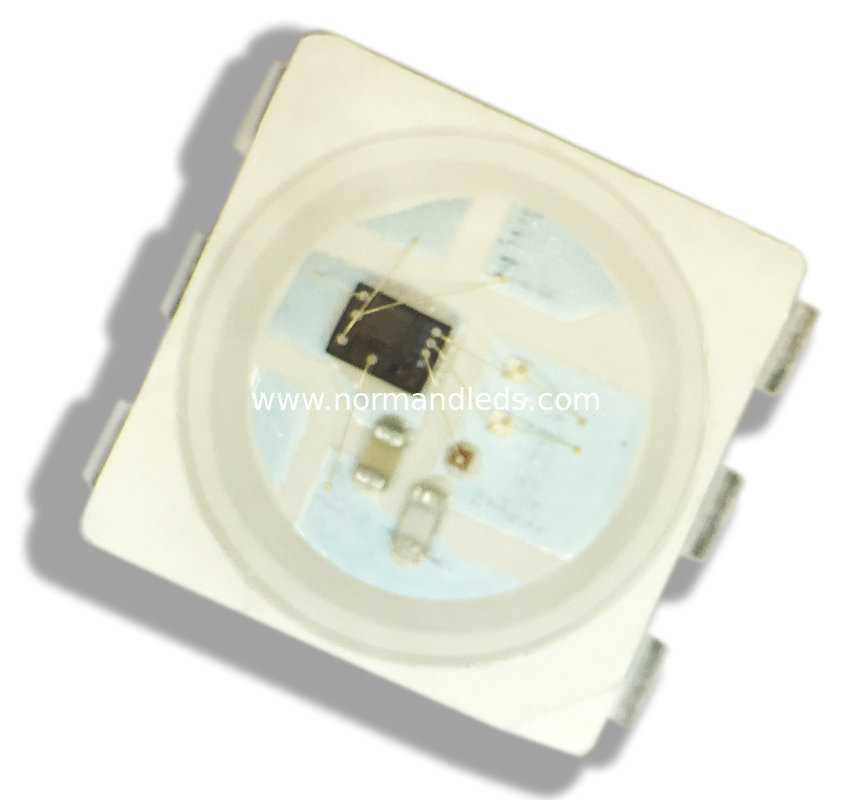 WS2813 WS2813B 6PIN 5050 RGB LED Chip SMD Dual-signal Addressable 5V White