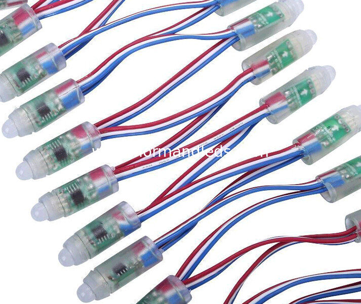 full silicon glue waterproof protection SPI ws2811 pixel led string light 12mm