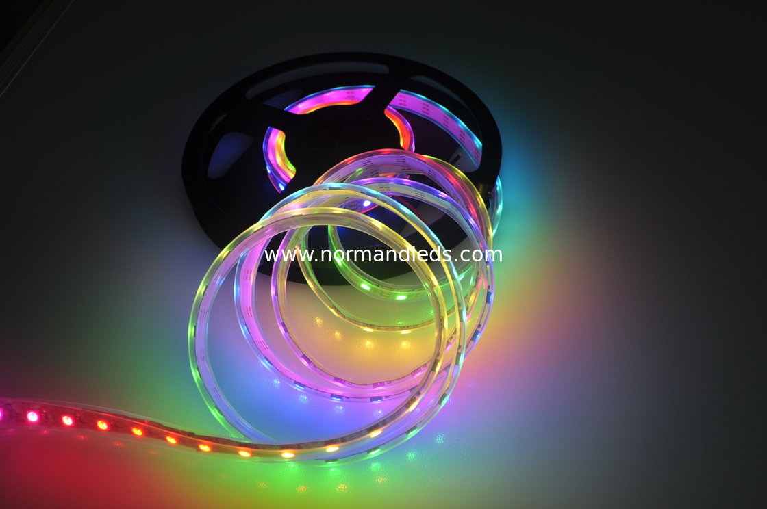 RGB ws2812b led strip 60led/m programmable rgb flexible led strip SMD5050