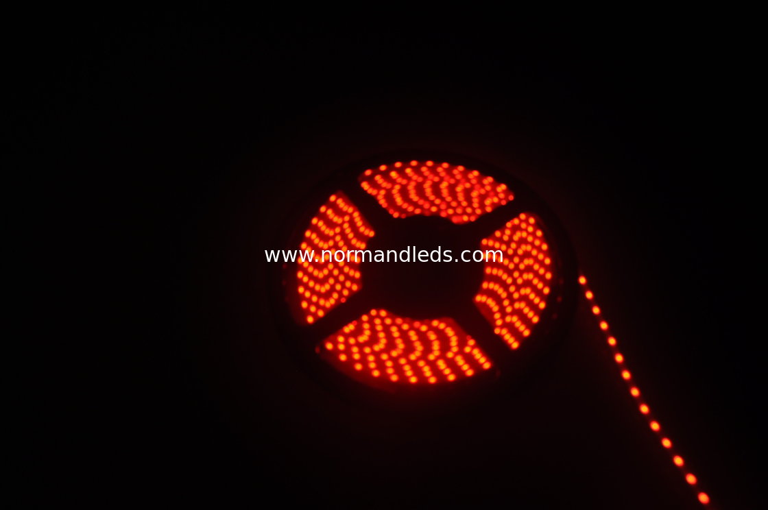 red color 335 Side View waterproof IP65/IP67/IP68 LED Strip Lighting
