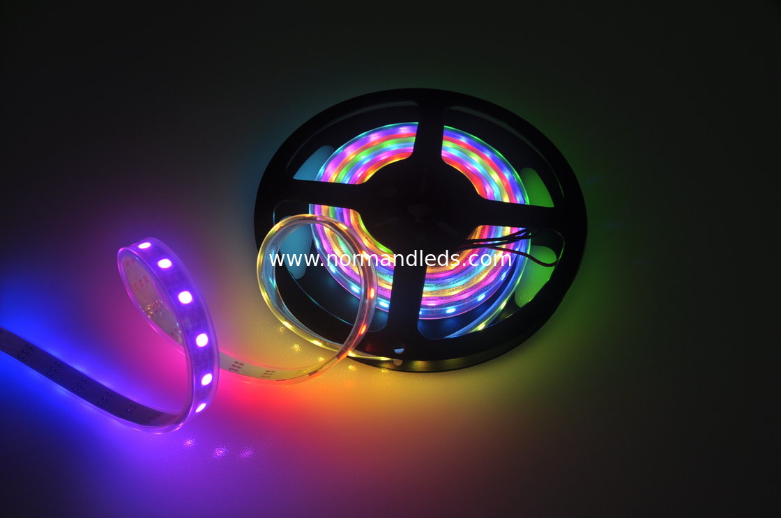 WS2813 Dual data line WS2811 Built-in 5050 RGB LED Strip Individual Addressable 5V DC Nonwaterproof