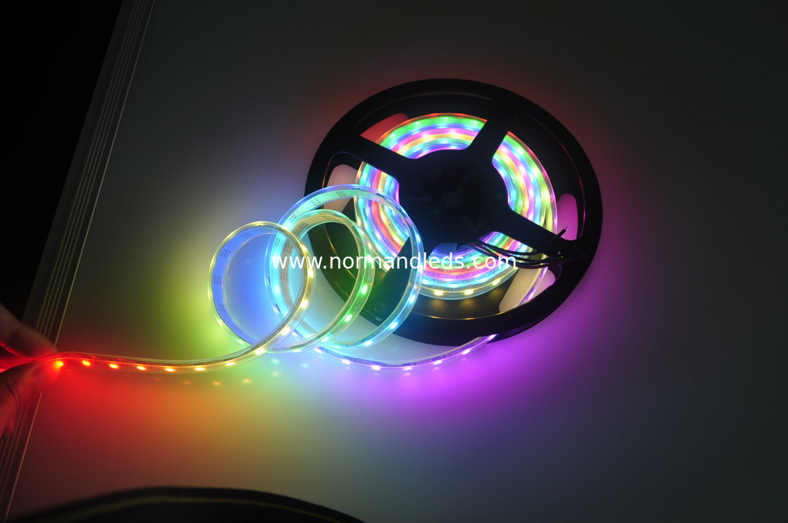 WS2813 (Upgraded WS2812B) Individually Addressable RGB LED Flexible Strip Light 60 LEDs/M 5V DC