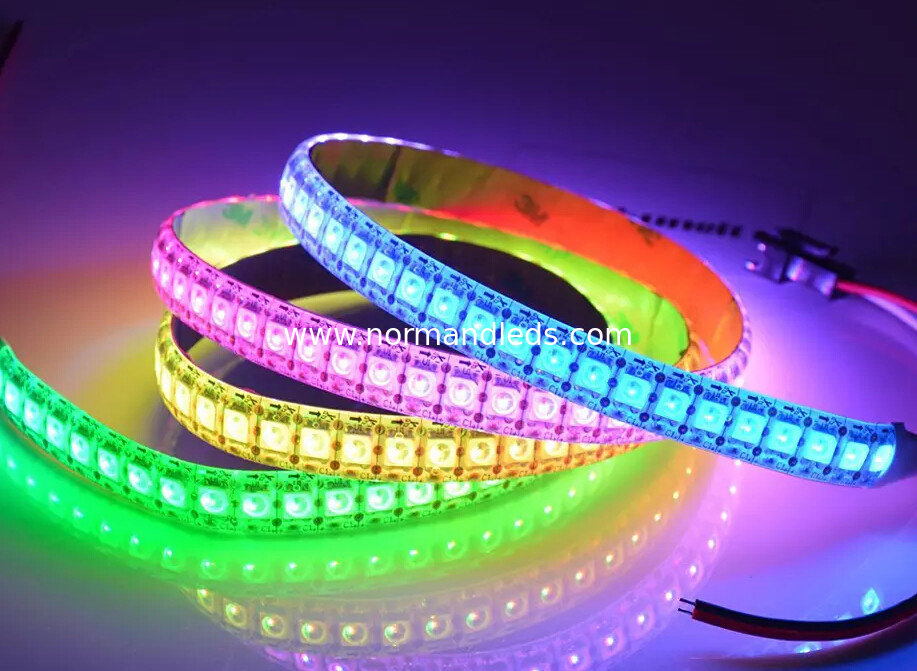 1M WS2812B White PCB 144 Pixels WS2811 IC built-in 144leds/m Digital 5050 SMD RGB LED Strip DC5V