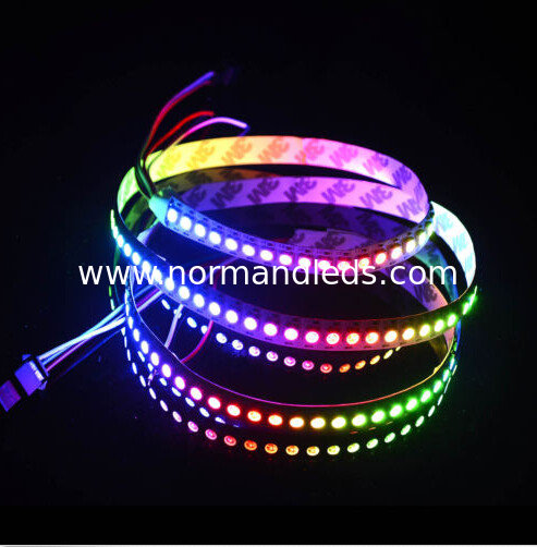 1M WS2812B 5050 RGB 144led Dream color LED Strip Light Individual Addressable 5V  Waterproof IP67