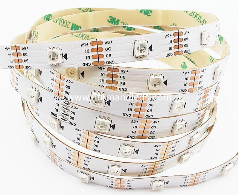 5V WS2813 Dual data New Ver. WS2812B 5050 RGB LED Strip 5M 150 SMD IP20