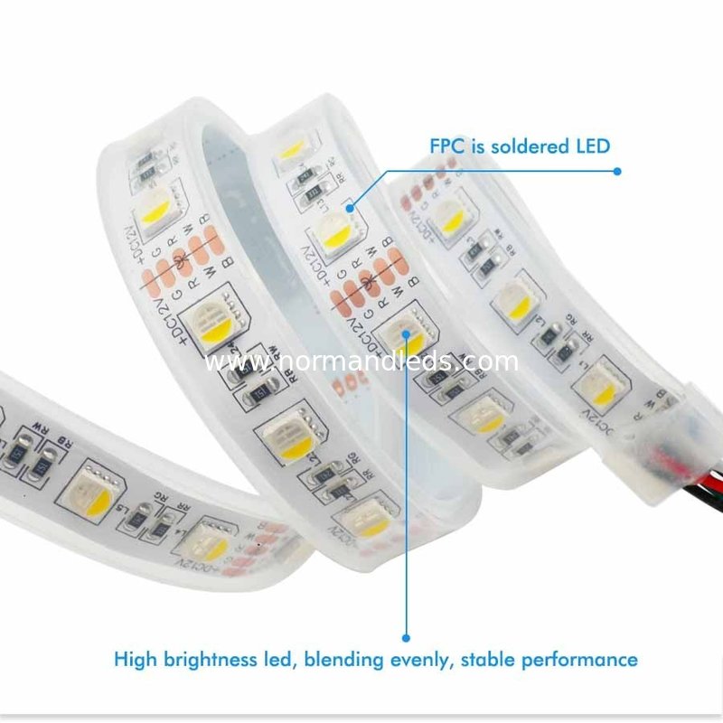 High Quality IP20 5050 4IN1 RGBW LED Strip Light SMD 4 color led flexible light RGBWW stripe led RGBNW300leds/5M/Reel