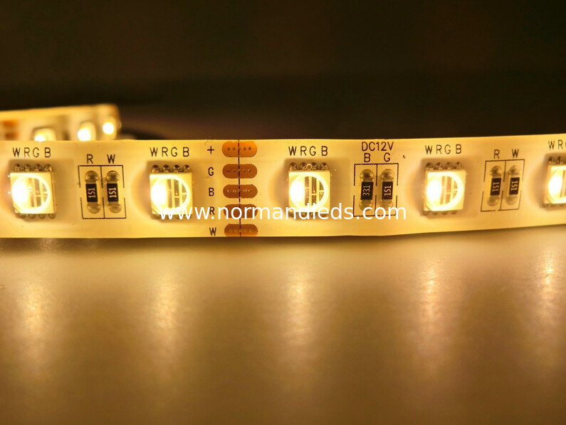 5m 5050 RGBW Led Strip DC 12V 24V RGBW RGBWW 4in1 Led Strip Light Chip IP65 Waterproof 60led/m home decoration