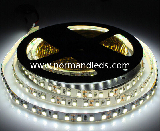 IP20 Narrow side 5mm LED Strip Light 2835 SMD flexible diode tape lamp White/black PCB 120leds/m DC12V tiras led ribbon