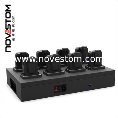 Novestom NVS10-B 8ports 3.0USB fast upload docking station for police body worn camera at the same times