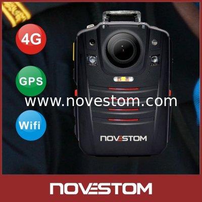 Novestom NVS3-B 1950mAh New arrival custom made built-in WIFI and GPS outdoor 4G body worn camera