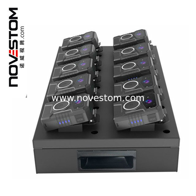 Novestom 10ports 3.0USB fast upload docking station for police body worn camera at the same times