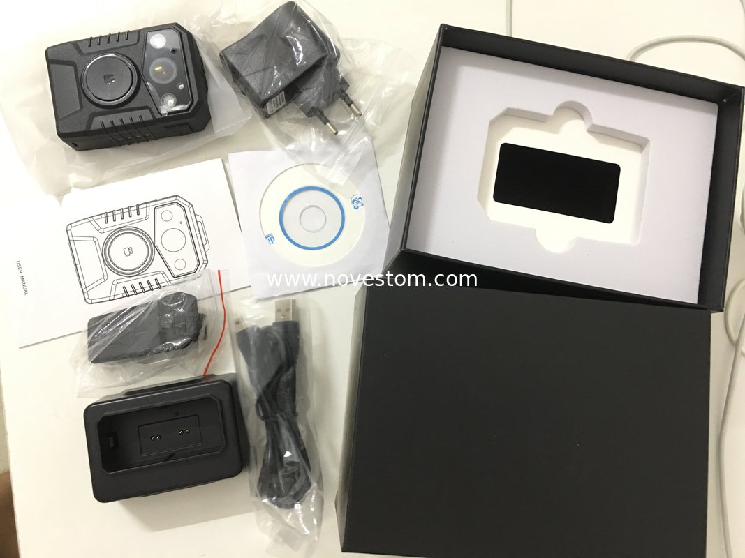 Law enforcement recorder wearable body camera snap shotAES256 H.265 WIFI police body worn cameras | Novestom Techonology