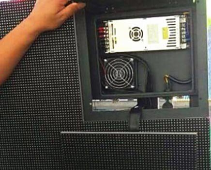 Front Maintenance LED Display