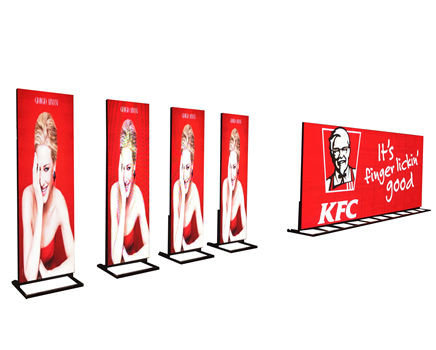 Digital LED Poster, High density digial LED media player, Jointable Floor standing LED Display