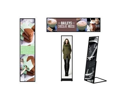 Digital LED Poster, High density digial LED media player, Jointable Floor standing LED Display